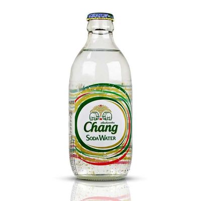 Thailand Chang Elephant Soda Water Packaging Glass Bottle 325ml