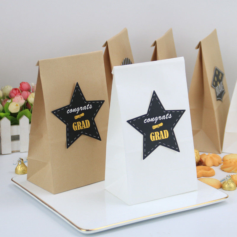 Food Grade 70g Kraft Paper Food Packaging Paper Bag Oilproof