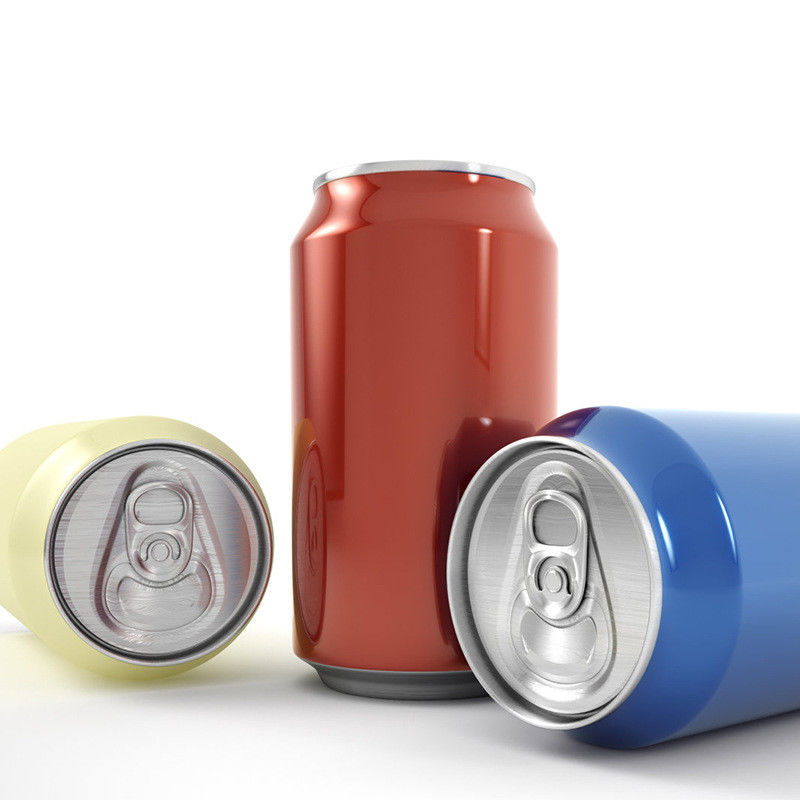 150ml 250ml 330ml Aluminum Beverage Packaging Cans UV Printing