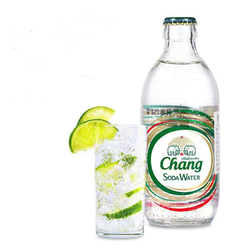 Thailand Chang Elephant Soda Water Packaging Glass Bottle 325ml