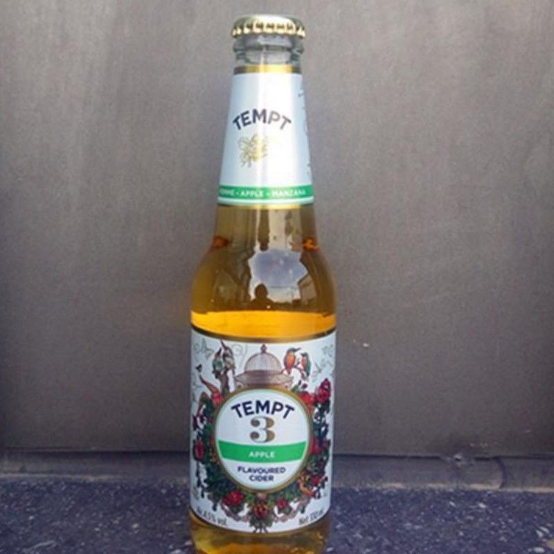 Danmark TEMPT Recyclable Transparent Glass Drinking Bottle 330ml