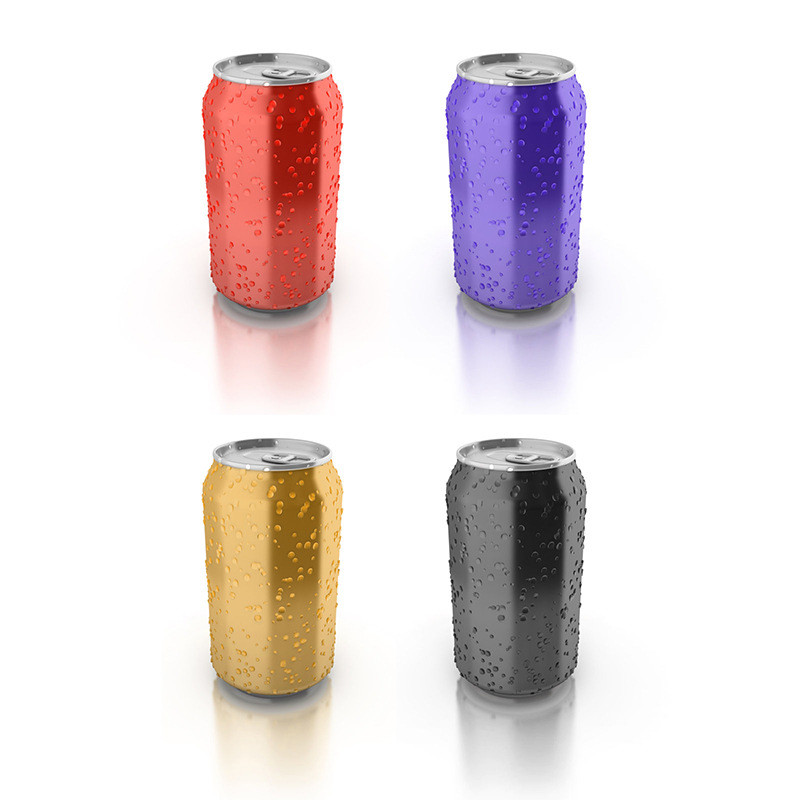 150ml 250ml 330ml Aluminum Beverage Packaging Cans UV Printing